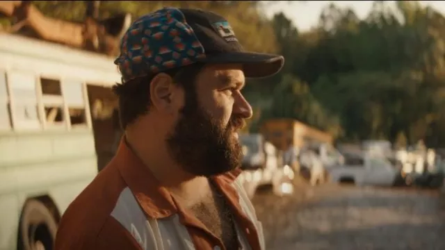 Dale Brisby Den­im Flat­bill worn by Biscuits (Cody Lightning) as seen ...