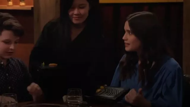 Maje Ri­bleu Dress worn by Grace Kearney (Sofia Capanna) as seen in ...