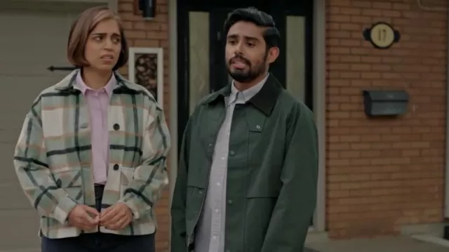 Uniqlo Util­i­ty Short Blou­son Jacket worn by Nikhil (Sharjil Rasool ...