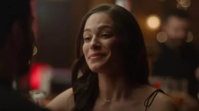 Gorjana Mini Parker Necklace worn by Gabriela Perez (Stephanie Arcila ...