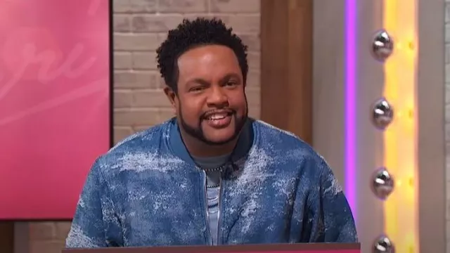 Fashion Nova Cloud 9 Textured Bomber worn by Jawn Murray as seen in ...