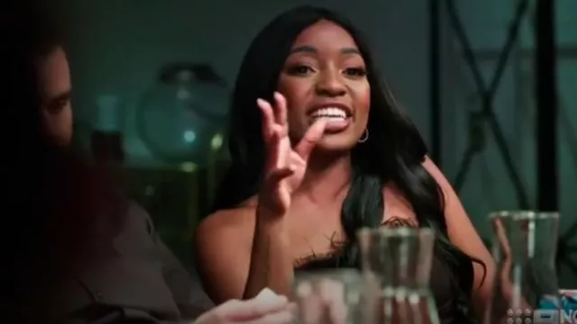 Sheike Alana Dress worn by Cassandra Allen as seen in Married at First Sight (S11E19) | Spotern