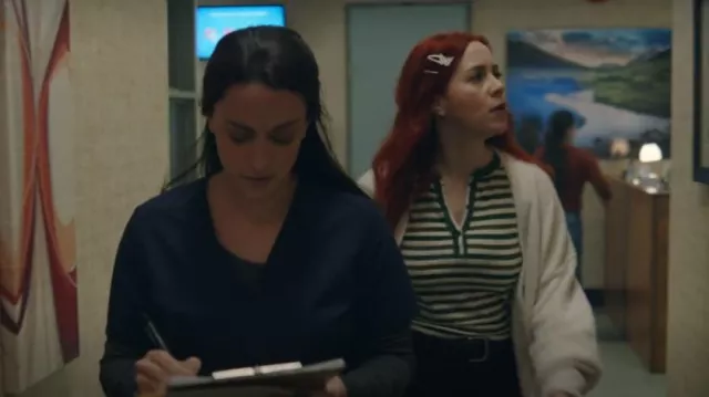 BDG Harvey striped Henley worn by D'Arcy Bloom (Alice Wetterlund) as ...