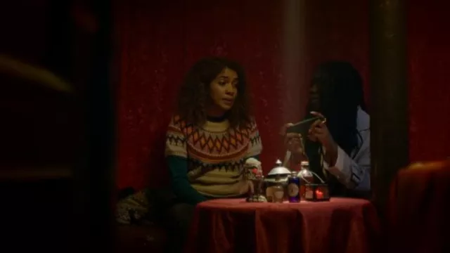 Ralph Lauren Jacquard Knit Cap Sleeve Neutral Fair Isle Style Sweater ...