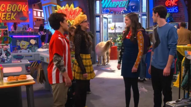 Forever 21 Yellow Plaid Buckle Skirt worn by Darby (Ariana Molkara) as ...