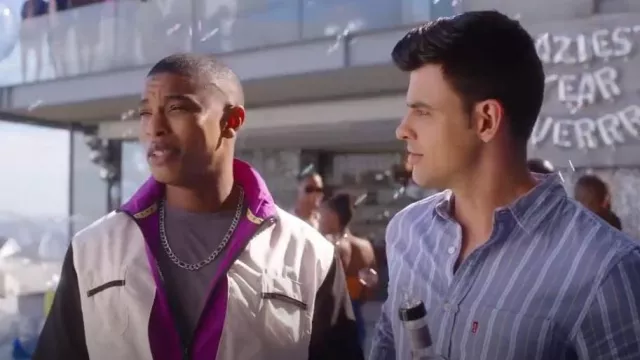 Puma Train First Mile Windproof Jacket worn by Karabo 'KB' Molapo ...