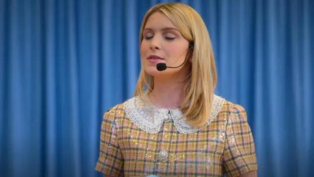 Sister Jane Tweed Dress worn by Alyssa (Alyssa Jirrels) as seen in Boo ...