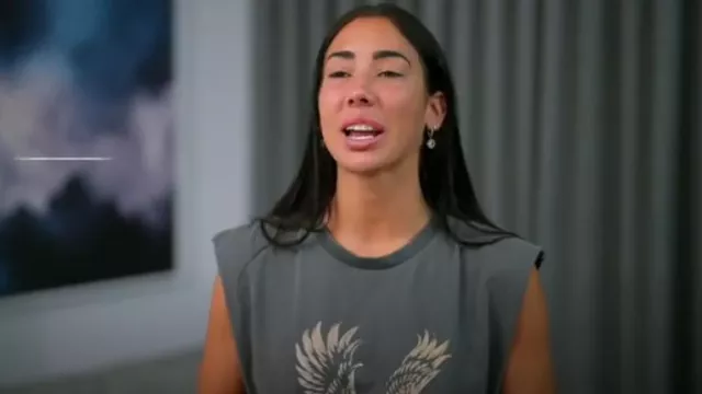 Thrills Eternal Flight Merch Fit Muscle Tee worn by Jade Pywell as seen ...