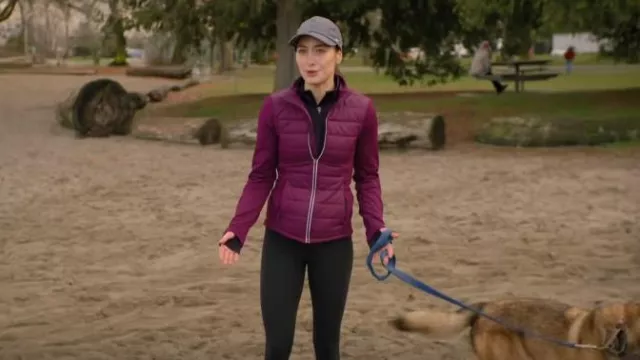 Lululemon Down For It All Vest worn by Mackenzie Cardwell as seen in ...