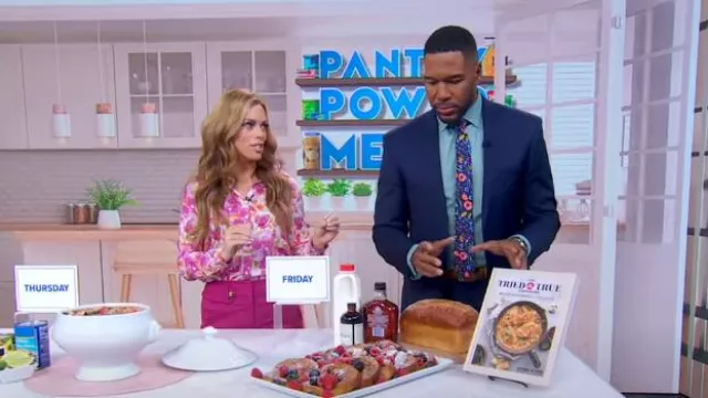 Cloth & Stone Printed Buttondown Shirt worn by Alyssa Rivers as seen in ...