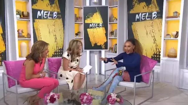 Future Collective with Jenny K. Lopez Side-Tie Sarong Midi Skirt worn ...