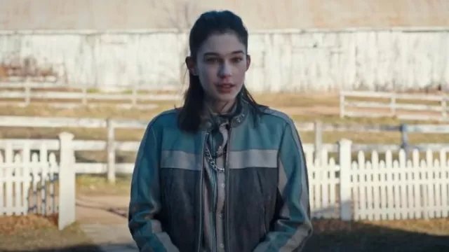 We The Free Fast Lane Moto Jacket worn by Casey Goodwin (Vaughan Murrae ...