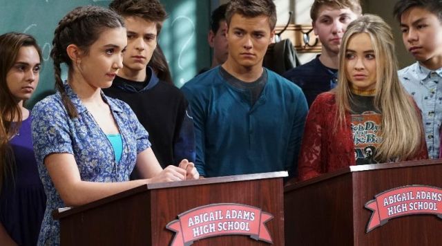 The T Shirt Of Maya Hart Sabrina Carpenter Girl Meets World S3e11