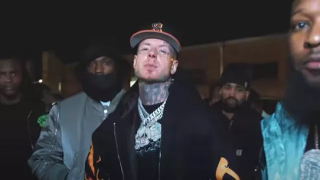 Balenciaga Black Slime Logo Hoodie worn by Millyz in Soul Survivor feat ...