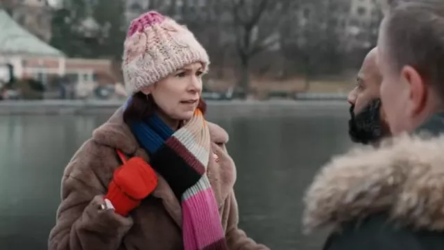 Echo Superfine Stripe Scarf worn by Elsbeth Tascioni (Carrie Preston ...