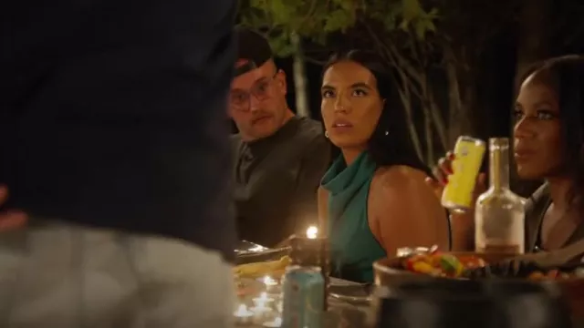 Amanda Sam­ba Dress worn by Danielle Olivera as seen in Summer House ...