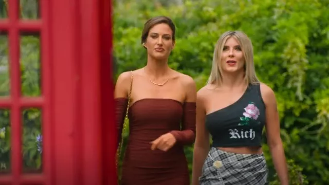 Karen Millen Maxi Dress worn by Polly Brindle as seen in Selling The OC ...