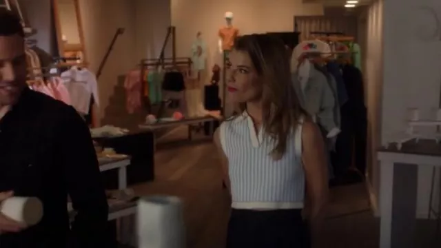 Sandro Tank Top worn by Sue Blevins (Debra Christofferson) as seen in 9 ...