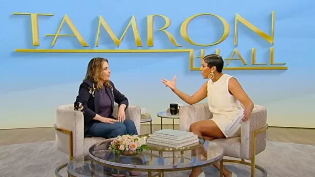 Cinq a Sept Cheyenne Paisley-Blazer bordado usado por Erica Taylor como ...