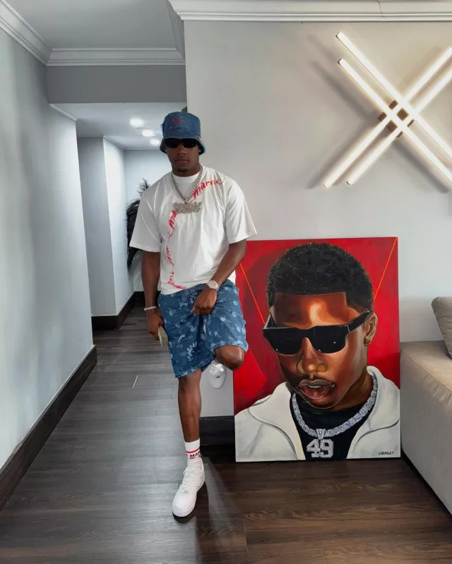 Marni Blue Denim Mohair Patches Bucket Hat worn by Rob49 on the ...