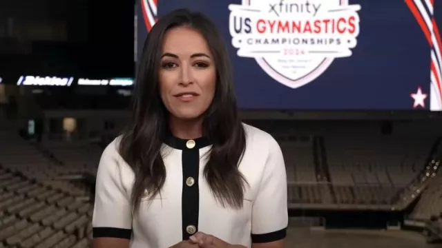 Zara Knit Cardigan with Short Sleeves worn by Kaylee Hartung as seen in ...