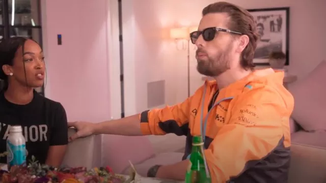 Castore McLaren F1 Team Hooded Jacket worn by Scott Disick as seen in ...