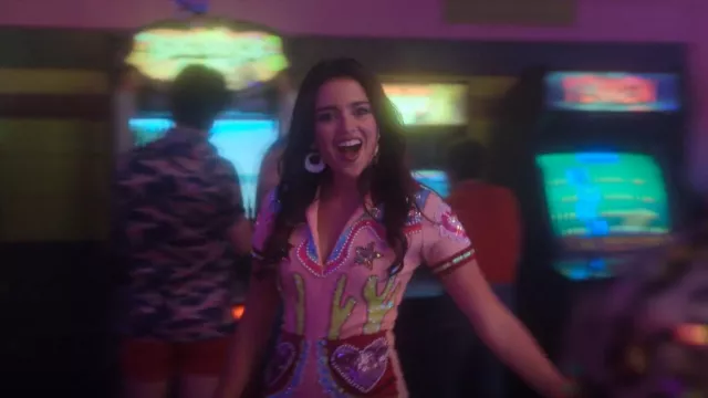 Jackalope Land The Neon Kidd Desert Romper worn by Noa Olivar (Maia ...