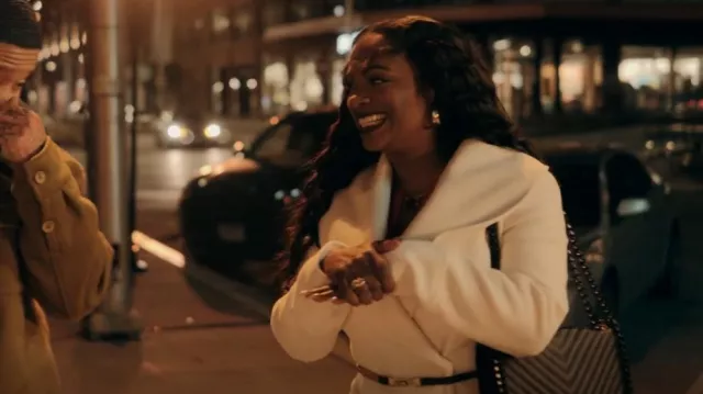 Aldo Greenwald Bag worn by Roselyn (Kandi Burruss) as seen in The Chi ...