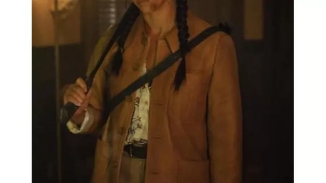 Clothing from Trigger Warning: Parker (Jessica Alba) is wearing Brown ...