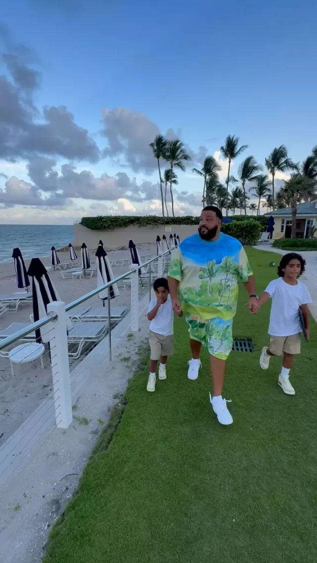 Nike Air Force 1 Low 'White' portée par DJ Khaled sur le compte ...