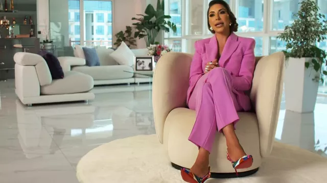 Christian Louboutin Iriza Cloth Heels worn by Taleen Marie as seen in ...