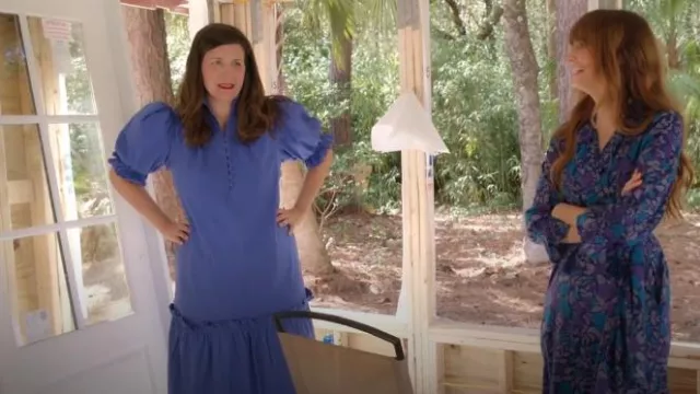 Pomander Place Azure Blue Selena Maxi Dress worn by Chelcie as seen in ...