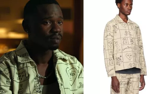 Elite TV series outfits: Dalmar (Iván Mendes) is wearing Light Beige ...