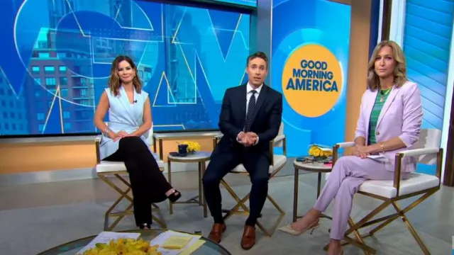 Jimmy Choo Socorie 120mm Platform Sandals worn by Rebecca Jarvis as ...