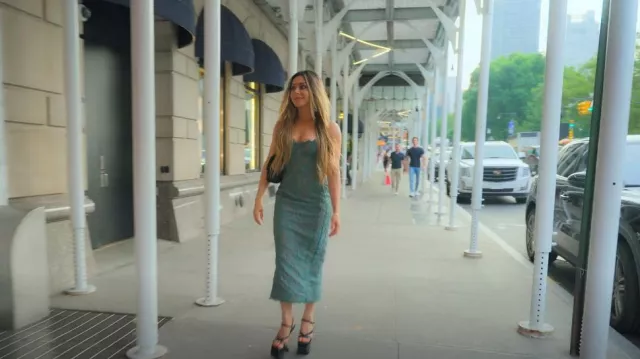 House of CB Joelle Dress worn by Jade Shenker as seen in Owning ...