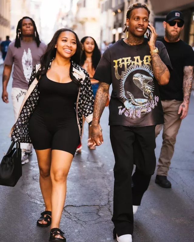 Amiri Black Flared 'Stack' Jeans worn by Lil Durk on the Instagram ...