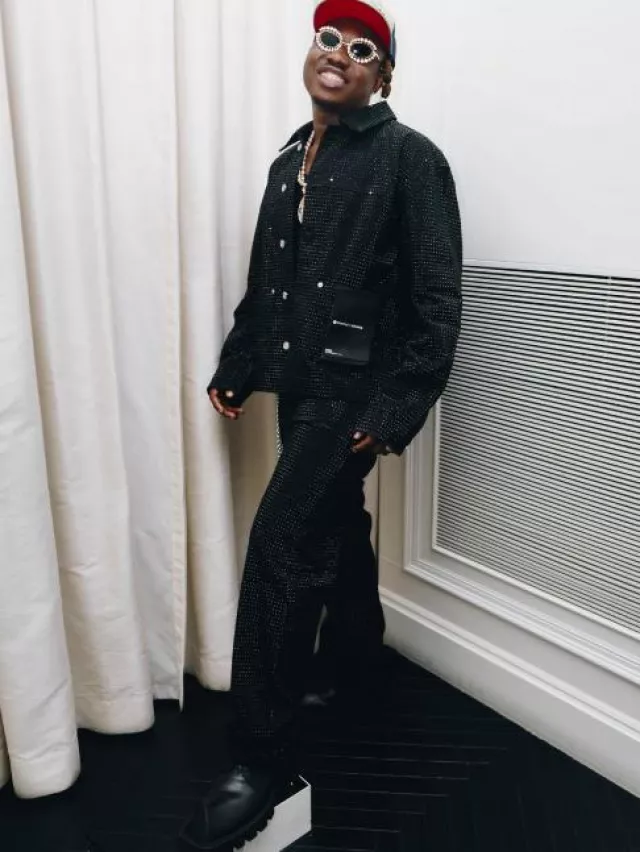 Purple Brand Black Crystal P011 Jeans worn by Zlatan on the Instagram ...
