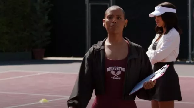 Splits59 Harlowe Rigor Jacket worn by Coach Elaine Loni (Sabrina ...