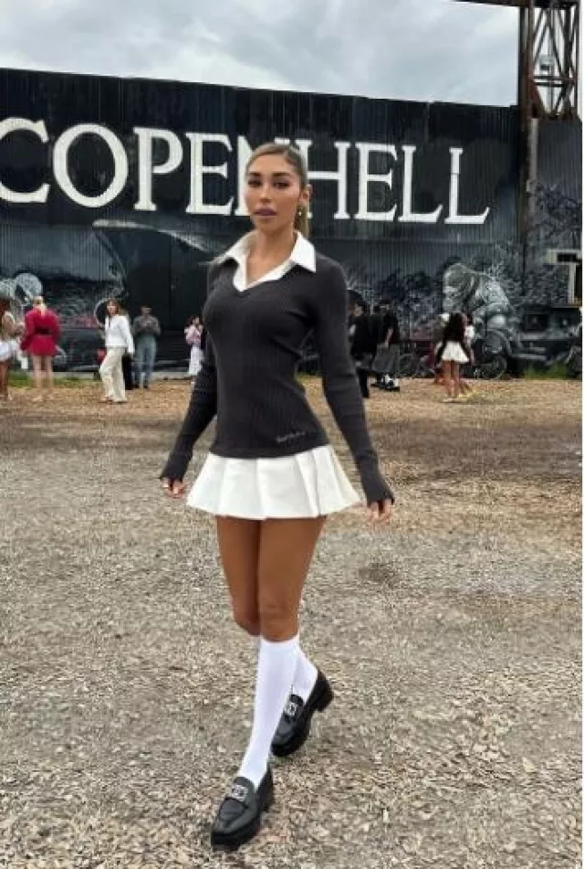 Chanel Leather Flats worn by Chantel Jeffries on her Instagram on ...