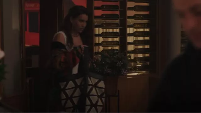 Az Factory Colville Cabas Woven Bag worn by Sofia Sideris (Melia ...