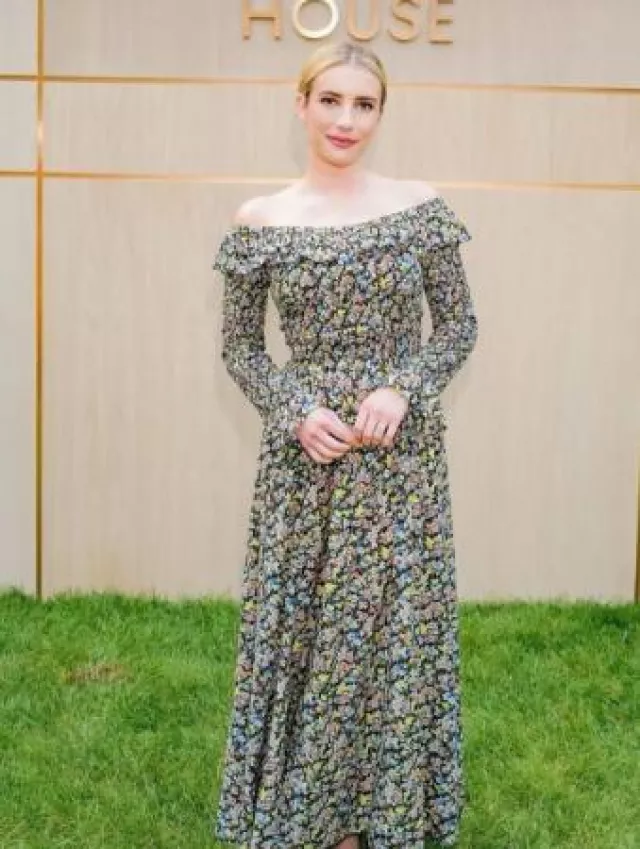 Doen Rosenda Ruffled Shirred Floral Print Organic Cotton Blend Voile ...