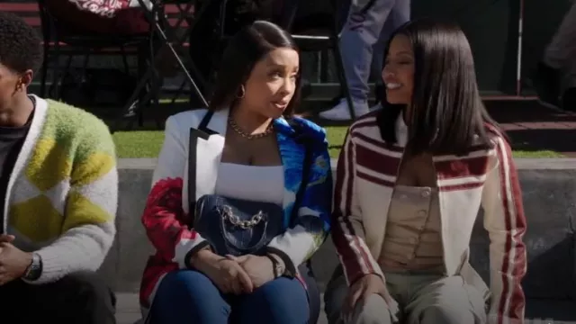 Alice + Olivia Denny Blazer worn by Tina Hicks (Shelli Boone) as seen ...