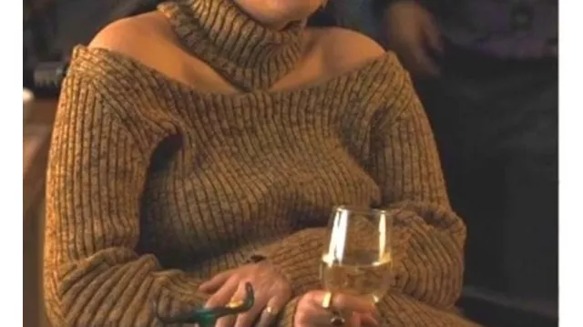 We Might Regret This: Freya (Kyla Harris) is wearing Brown Sweater in ...