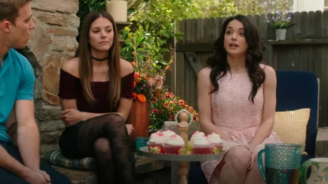 Brooks Brother’s Dress worn by Brooke Baxter-West (Emily Peterson) as seen in The Baxters ...