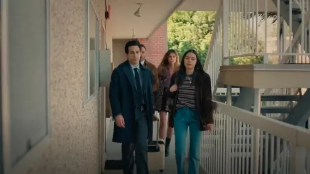 Maje Cropped Flared Jeans worn by Letty Acosta (Maia Jae Bastidas) as ...