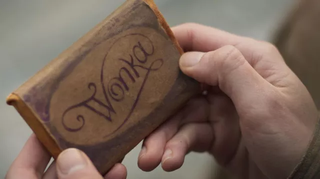 La barre de chocolat de Wonka vue dans le film Wonka | Spotern