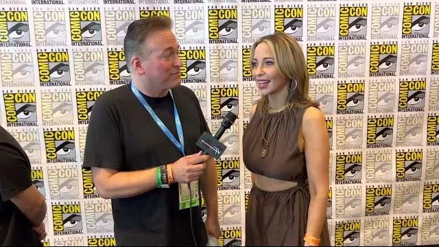 Tara Srong wears Sir. Crew Neck Brown Long Dress for 2022 San Diego ...