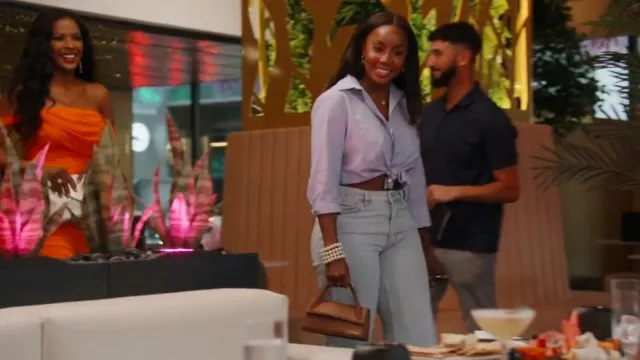 Jacquemus Le Chiquito Long Boucle bag worn by Jassi Rideaux as seen in ...