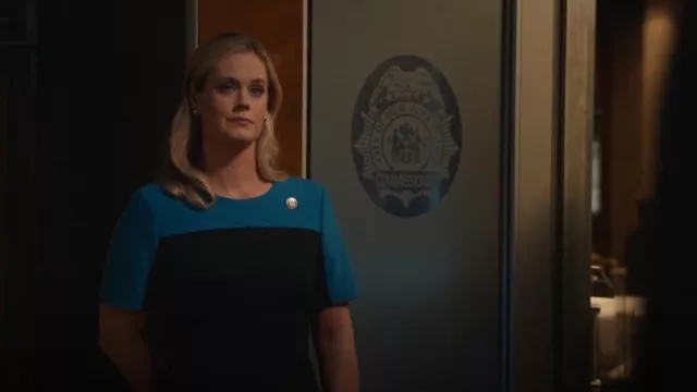 Hobbs London Katya Dress worn by Abigail Baker (Abigail Hawk) as seen ...