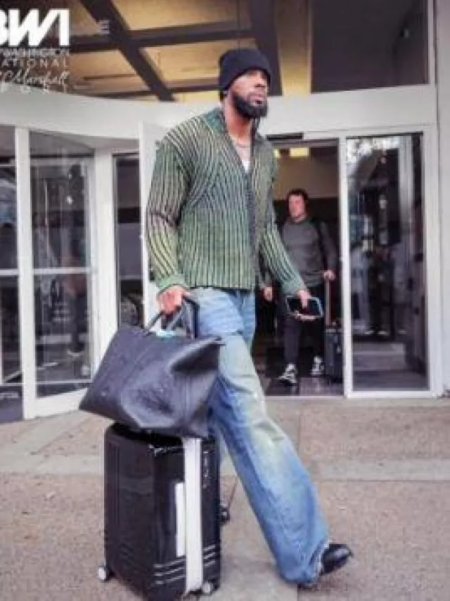 Bolso Dior Black Gravity Leather Weekender 40 usado por Rashod Bateman ...